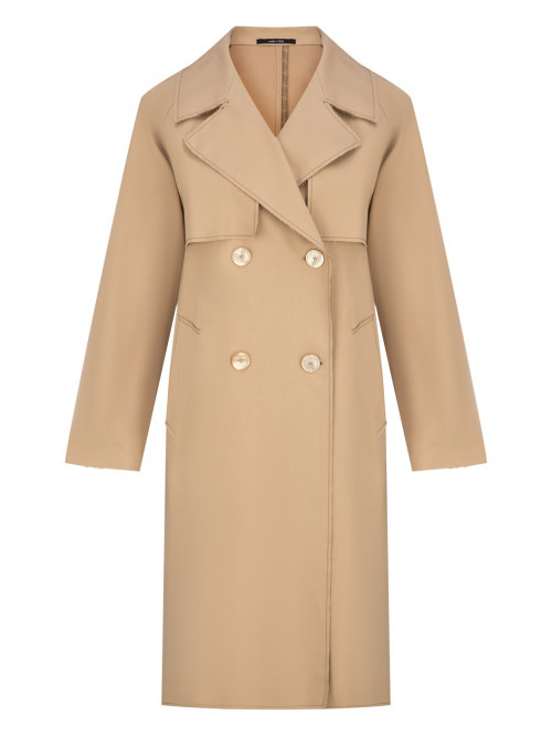Плащ Donatella Raggio CDDELIA цвет светло-бежевый купить с доставкой в ...